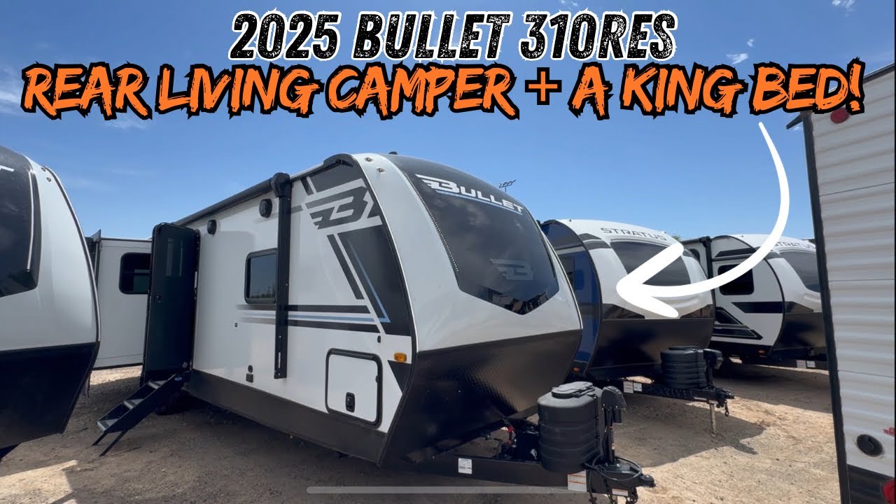 Best Floorplan Ever? 2025 Keystone Bullet 310RES Walkthrough! - YouTube