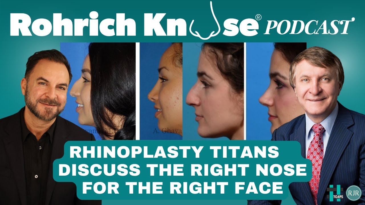 Rhinoplasty Titans Discuss the Right Nose for the Right face - YouTube
