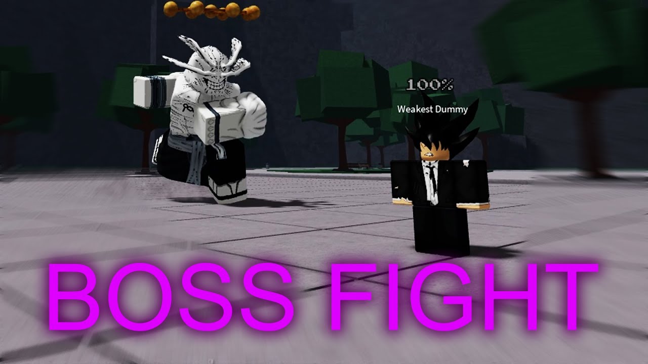 I added a boss fight in The Strongest Battlegrounds - YouTube