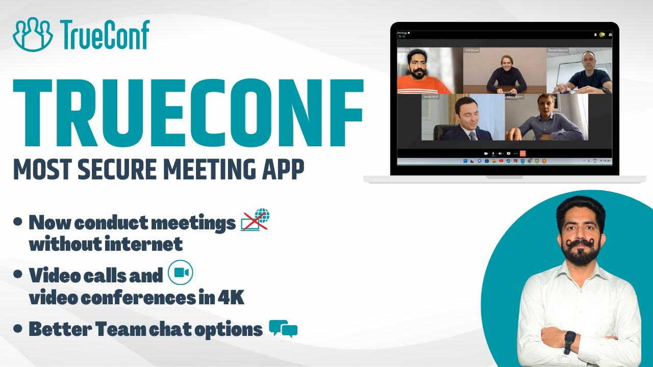 Most Secure Meeting Conference App Working Without Internet || How to ...