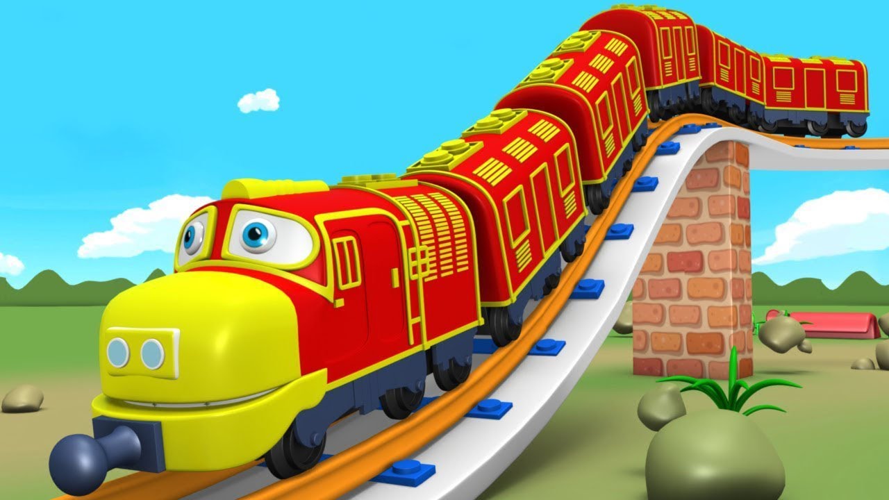 Chu Chu Train Cartoon Video for Kids Fun - Toy Factory Kids Cartoon ...