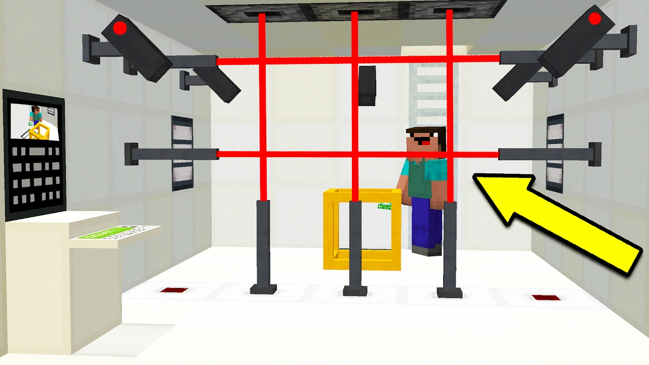 NOOB ESCAPES THE MOST SECURE MINECRAFT BASE! (Animation) - YouTube