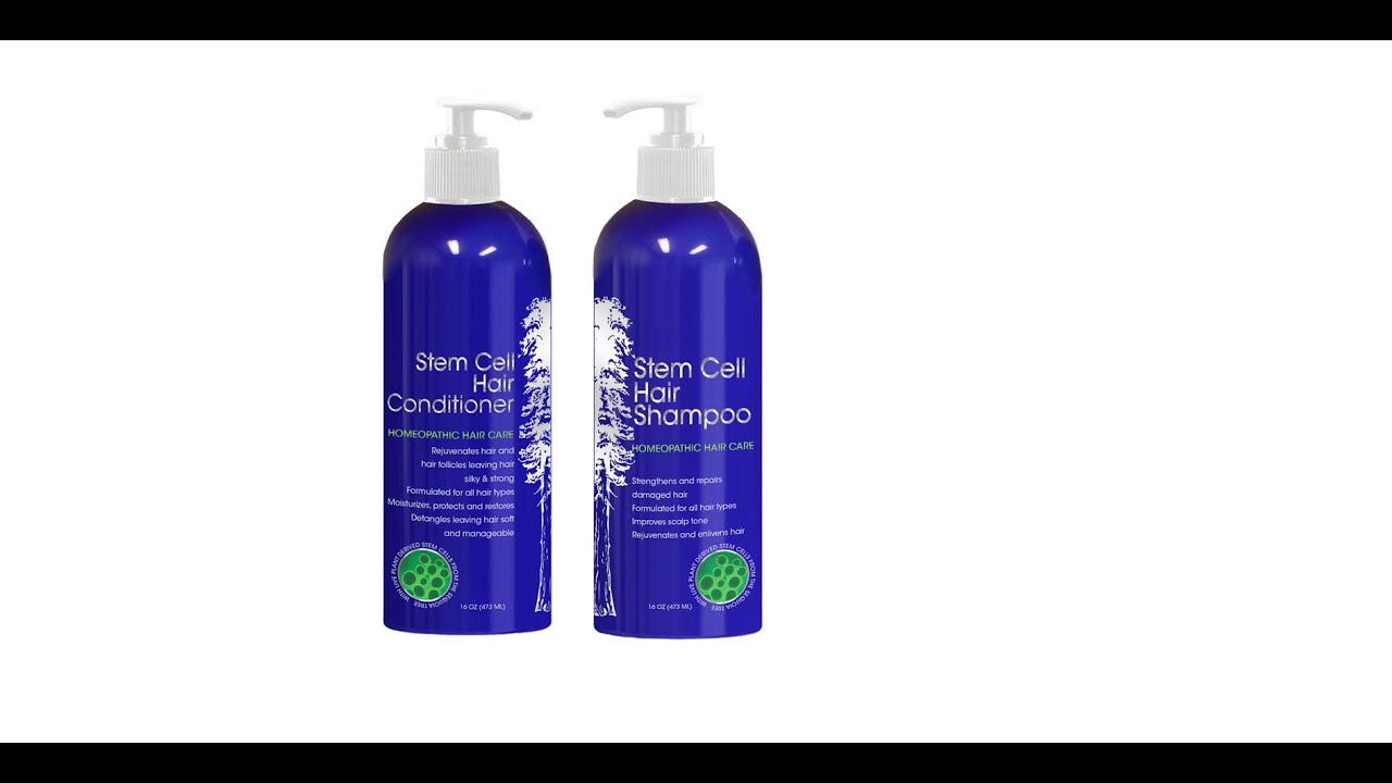 Living 4 Tomorrow's Stem Cell Shampoo & Conditioner - YouTube