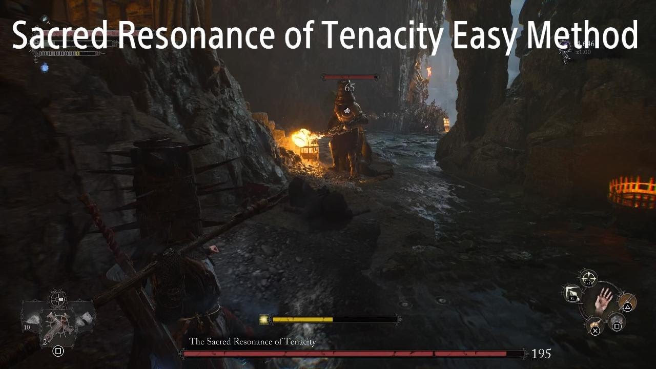 Lords of the Fallen Sacred Resonance of Tenacity Easy Method - YouTube