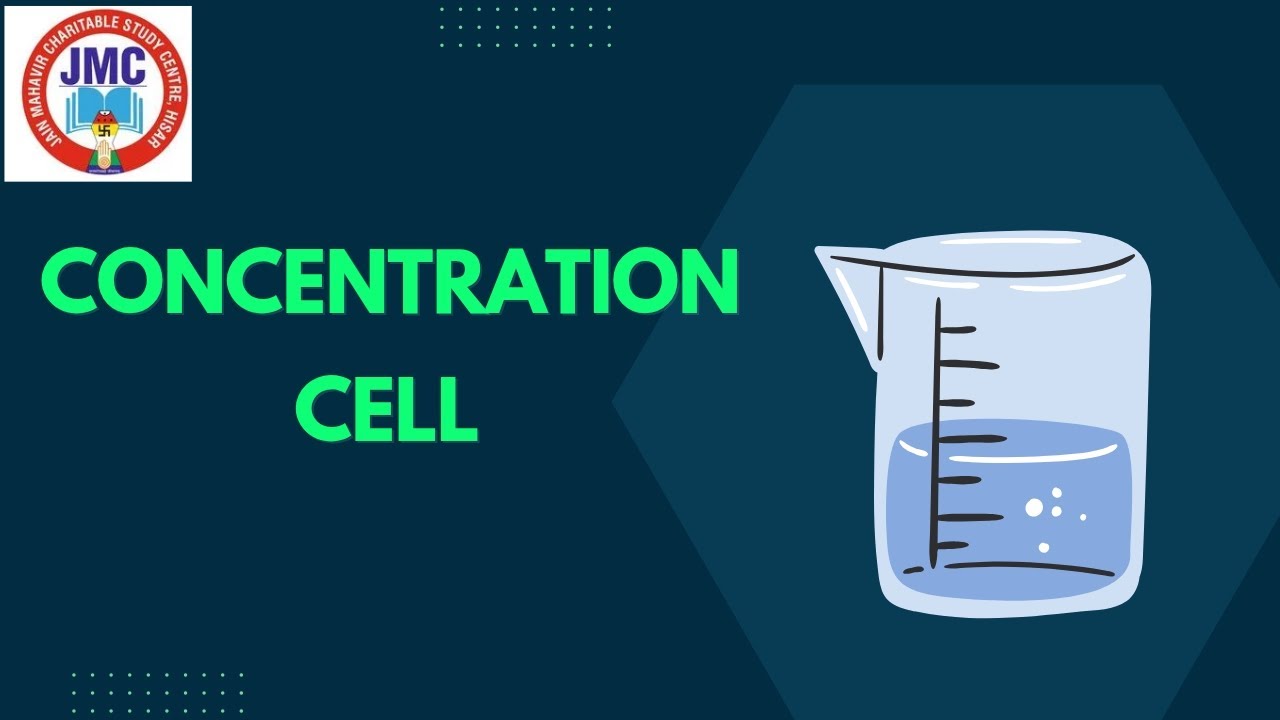Concentration Cell Explained | Class 12 Chemistry | Electrochemistry ...