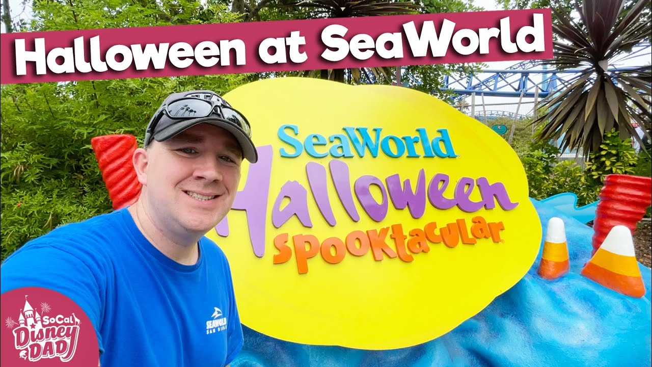SeaWorld San Diego Spooktacular 2021 | Candy Trails, Hay Maze ...