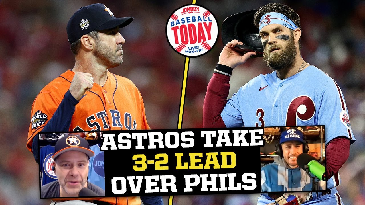 Reaction to Astros taking a 3-2 World Series lead over Phillies ...
