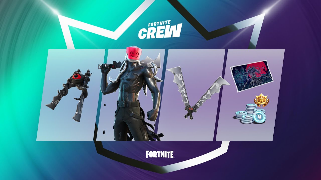 Mager: Fortnite Crew Paket im November 2022 mit dem Tintquisitor ...