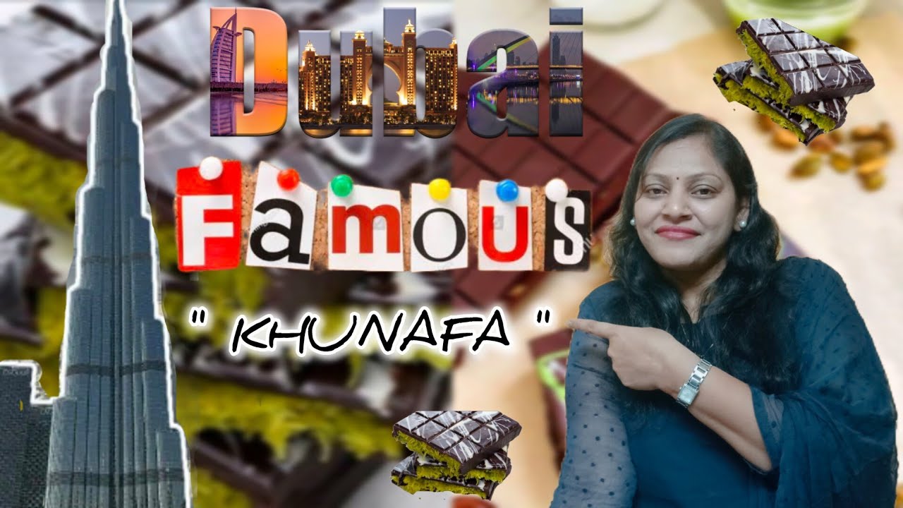 DUBAI'S FAMOUS KHUNAFA AT HOME 😱🍫 - YouTube