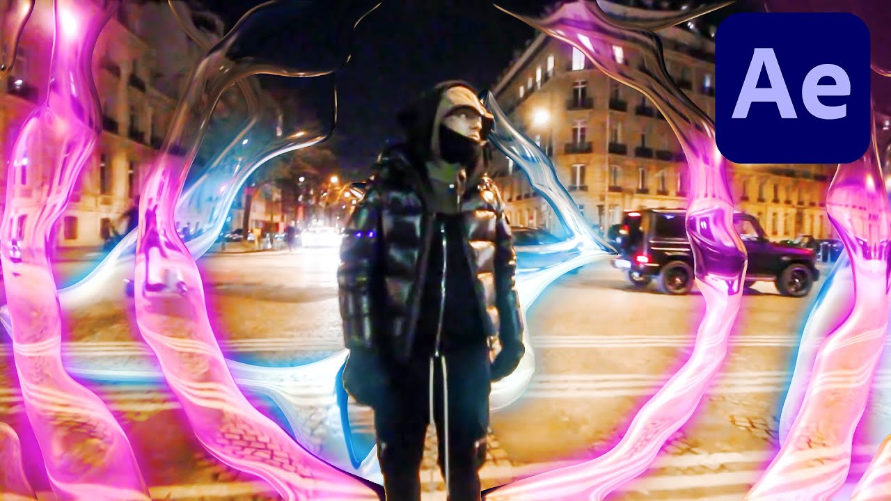 Liquid Displacement Effect Tutorial | After Effects - YouTube