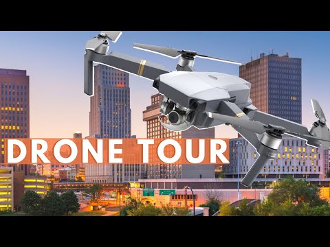 Downtown Akron Ohio Drone Tour