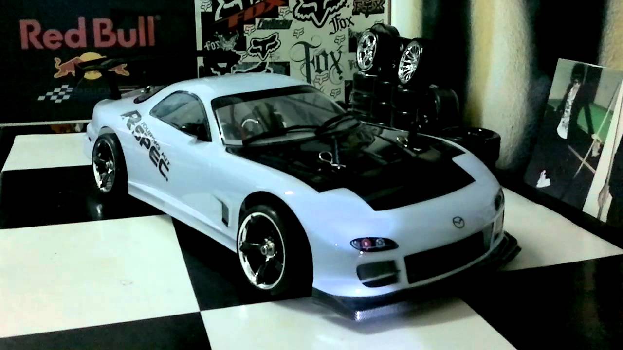 RC Mazda RX7 - YouTube