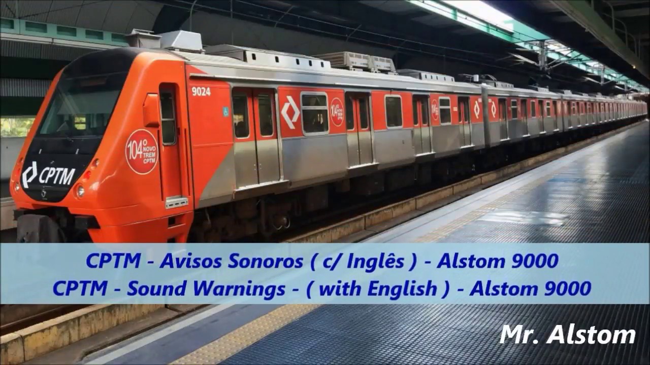 CPTM - Avisos Sonoros ( Linha 11 Coral ) - Em Inglês - YouTube