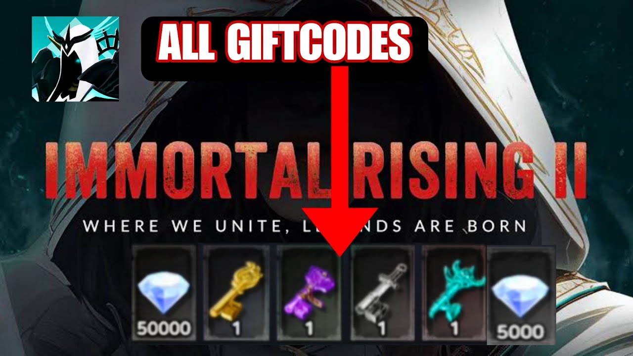 Immortal Rising 2 & All 2 Giftcodes | Free 2 Coupon Codes Immortal Rising 2 - How to Redeem Code ...