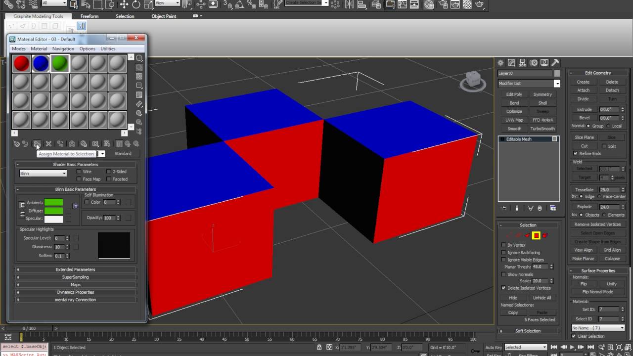 3ds Max - Apply Materials to Object Imported from Autocad - YouTube