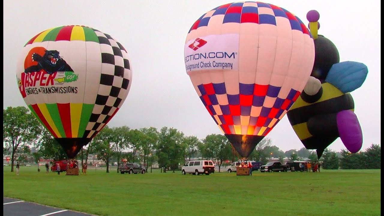 Get even closer to hot air balloons at The Ohio Challenge - YouTube