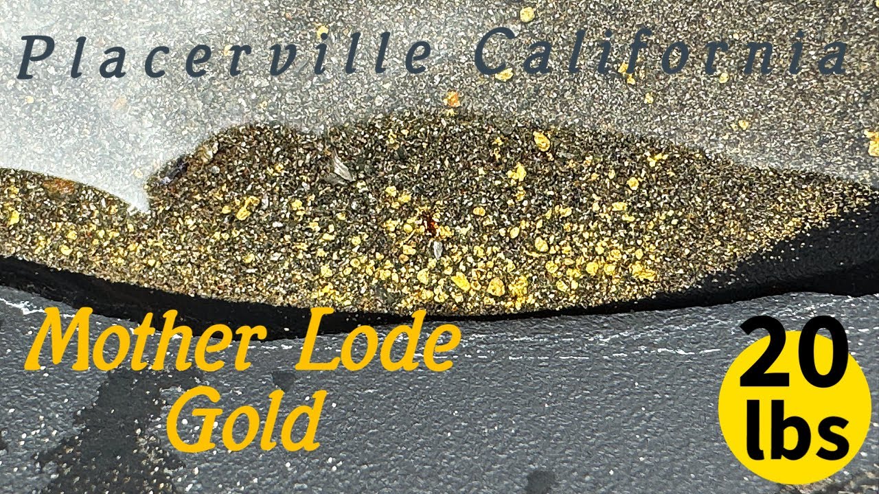 How Much Mother Lode Gold From 20lbs - YouTube