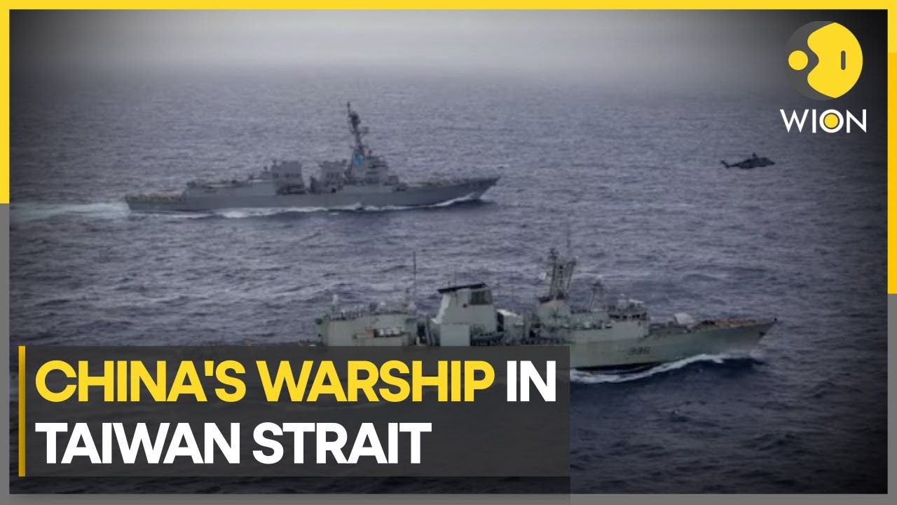 Chinese warships sail through Taiwan's strait | Latest English News ...