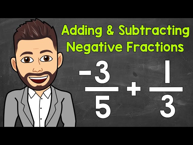 Negative Fractions Intermediate Algebra Lesson 5 Youtube