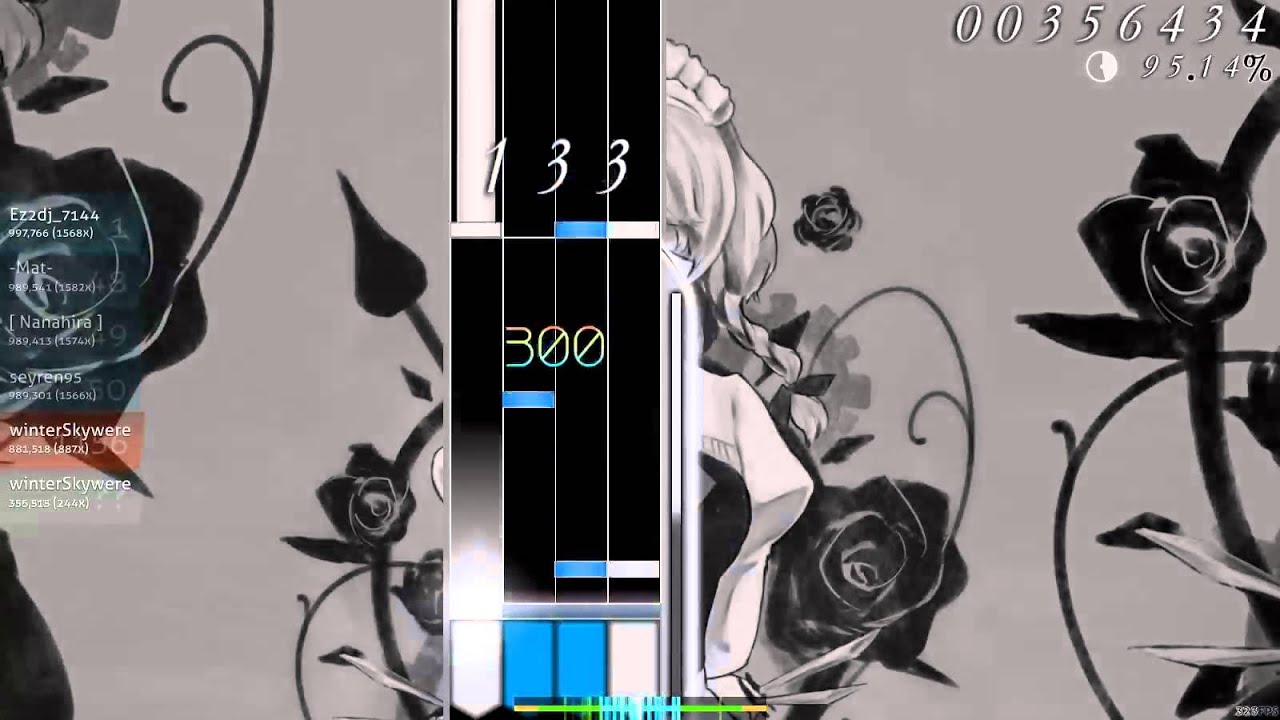 osu gameplay (testing fps) - YouTube