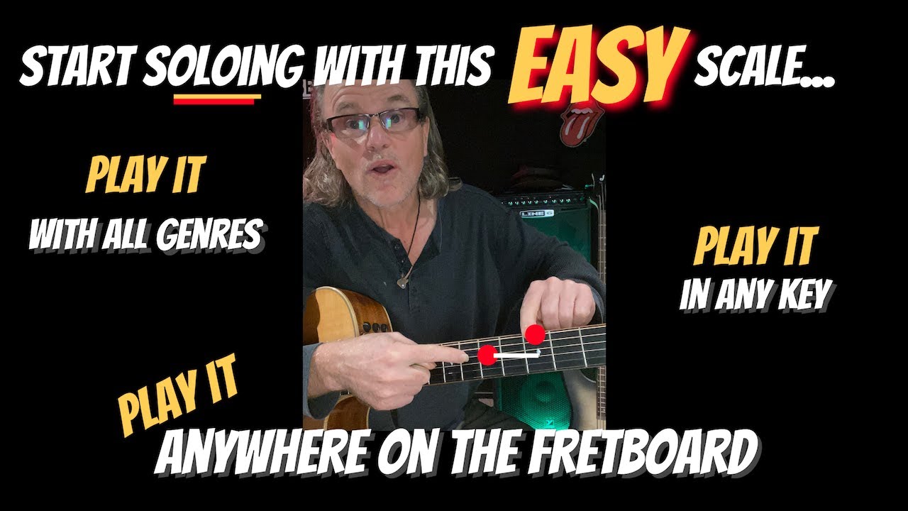 The "Ray Scale" - EASY Soloing for Beginners & More - YouTube