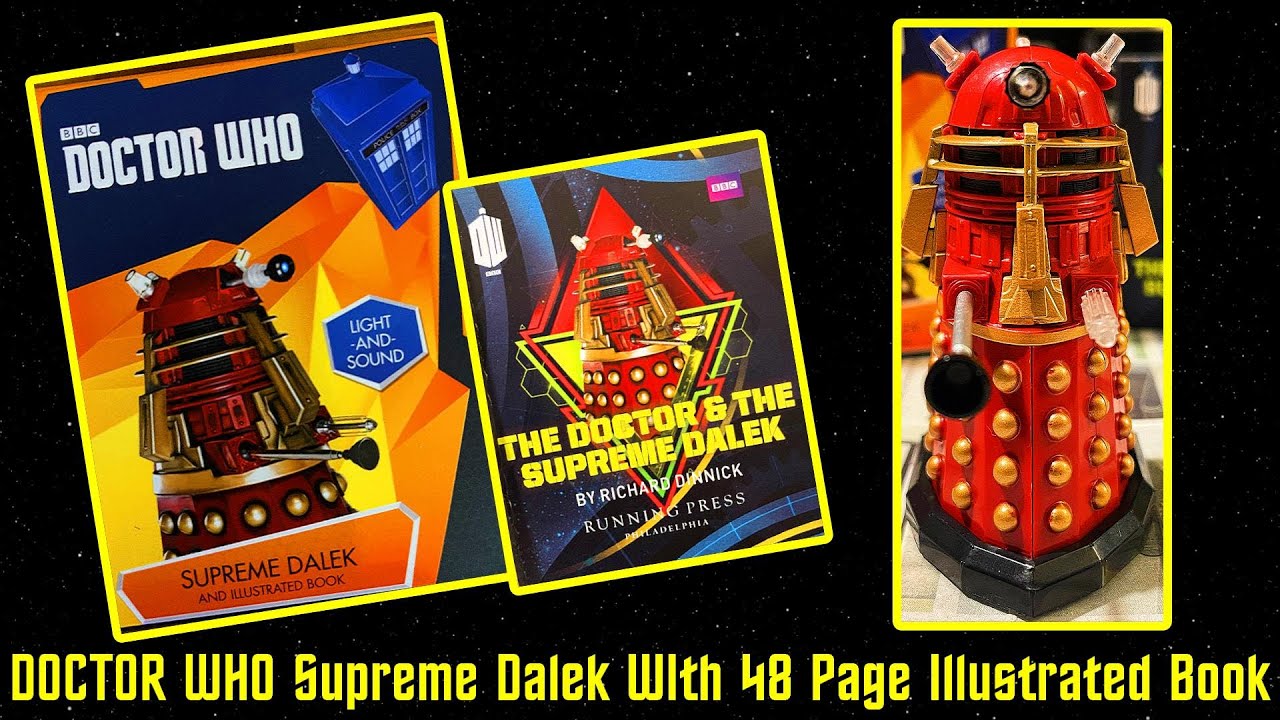 BBC Doctor Who Supreme Dalek with Lights and Sound with 48 Page ...