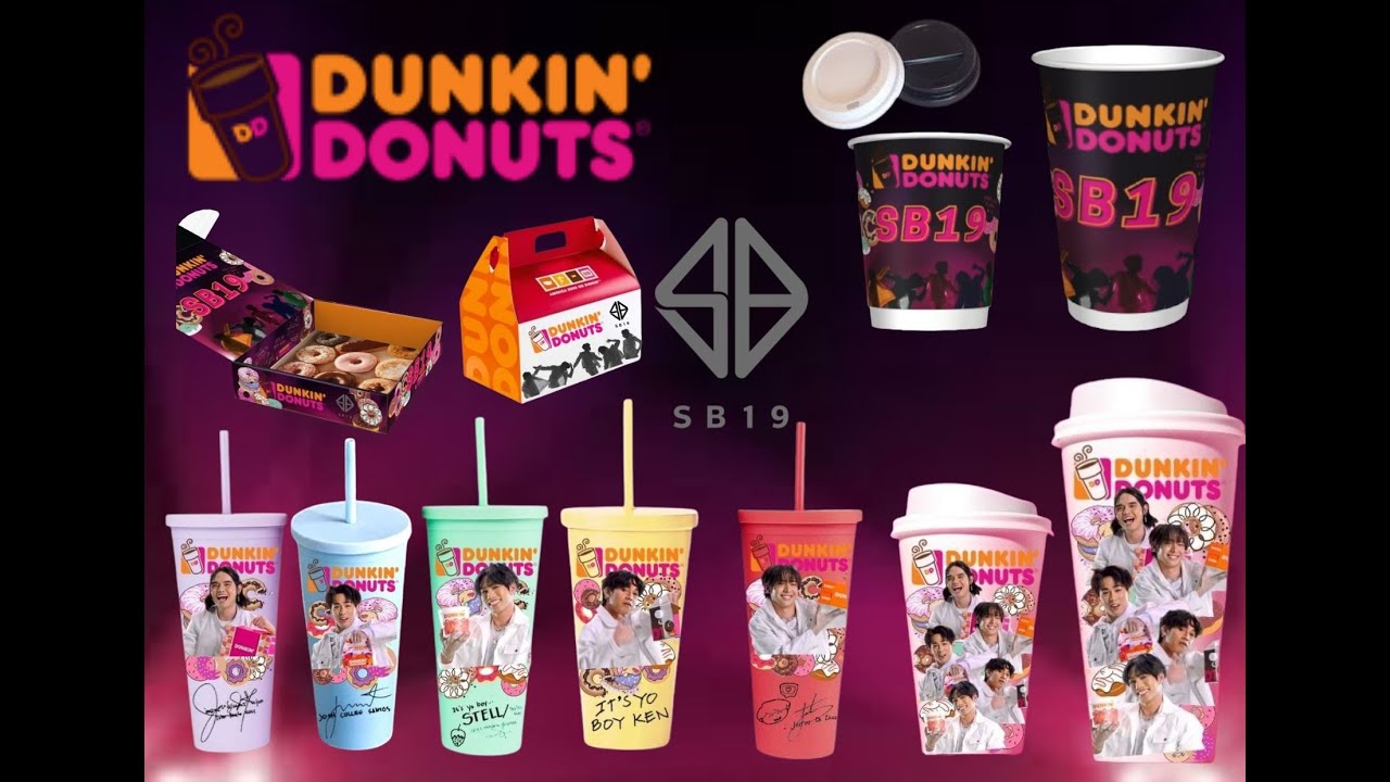 SB19 x Dunkin' Donut Merch Designs [FM Designs] - YouTube