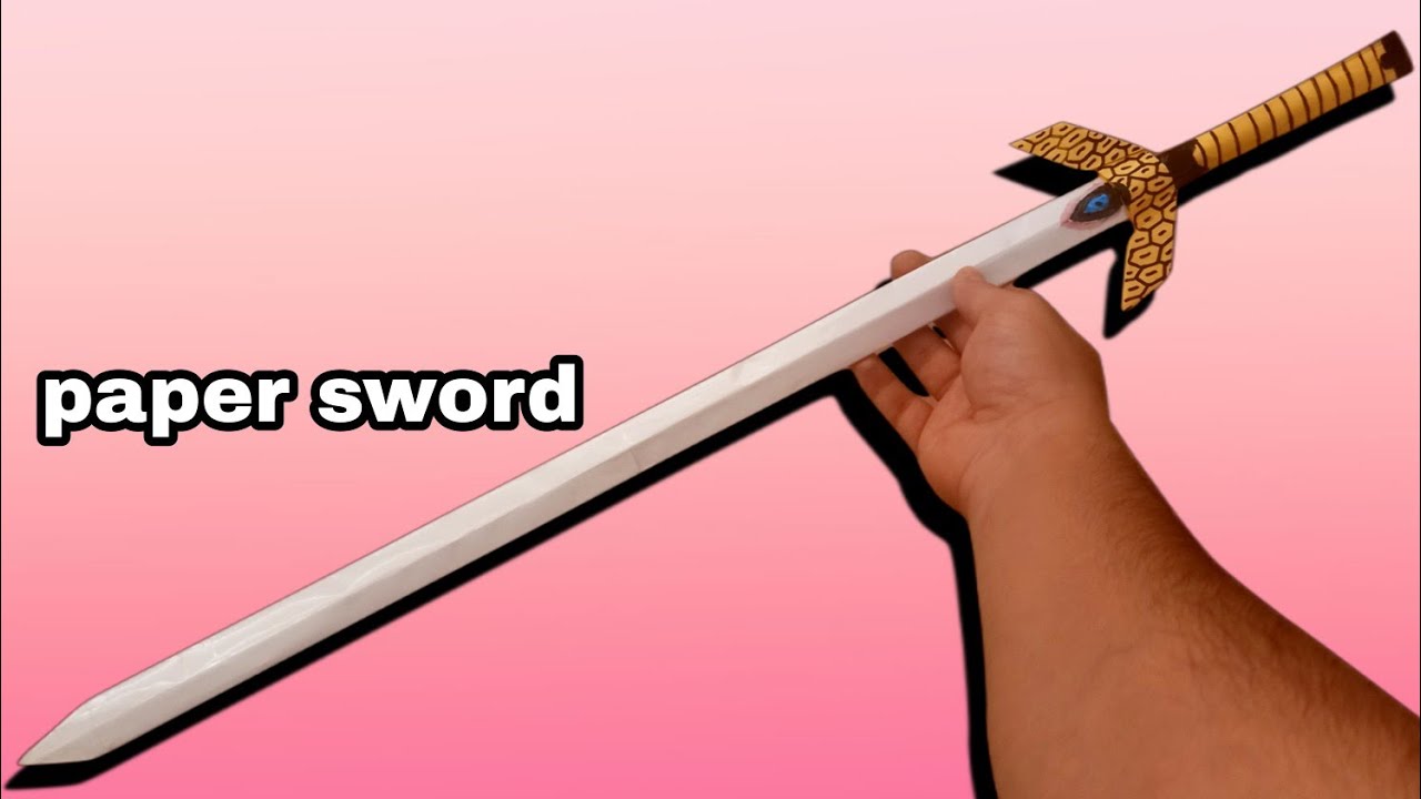 How To Make Paper Ninja Sword Ninja Weapon 10 Comment Faire how-to-make-paper-ninja-sword-ninja-weapon-10-comment-faire