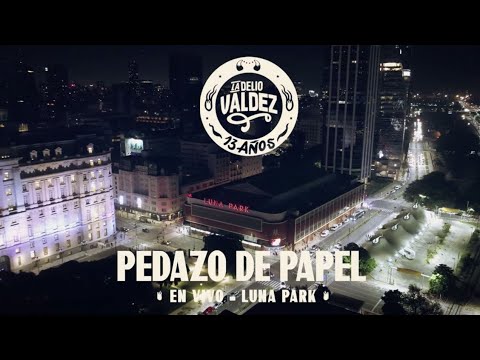 Pedazo de Papel - La Delio Valdez en Vivo en el Luna Park