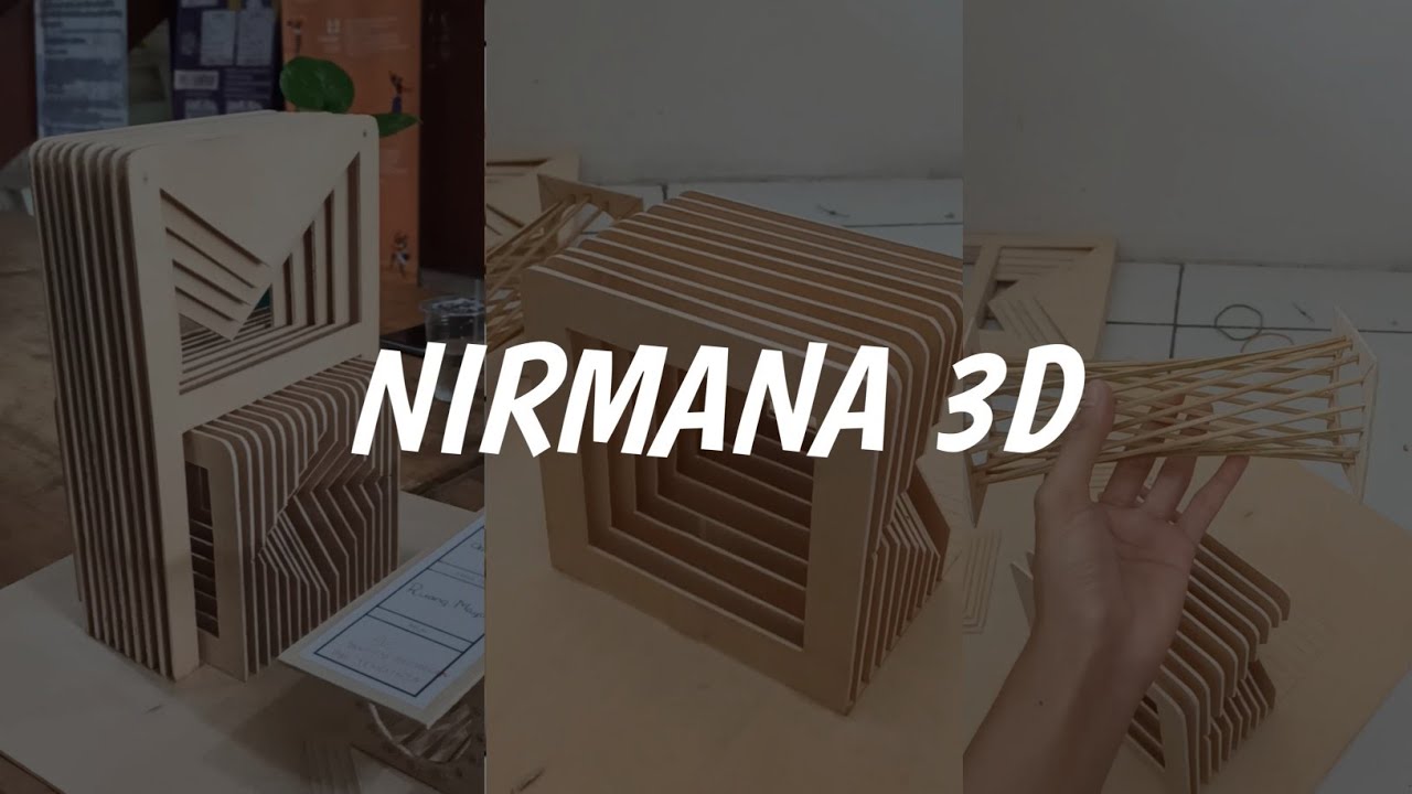 NIRMANA 3D (RUANG MAYA) derita mahasiswa seni "semester 2" - YouTube