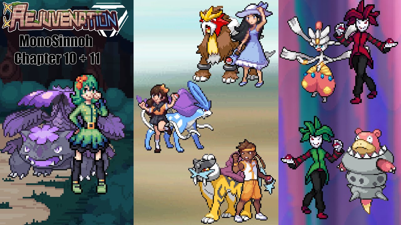 Pokemon Rejuvenation Intense (No Items,Set Mode) Mono Sinnoh Chapter 10 ...