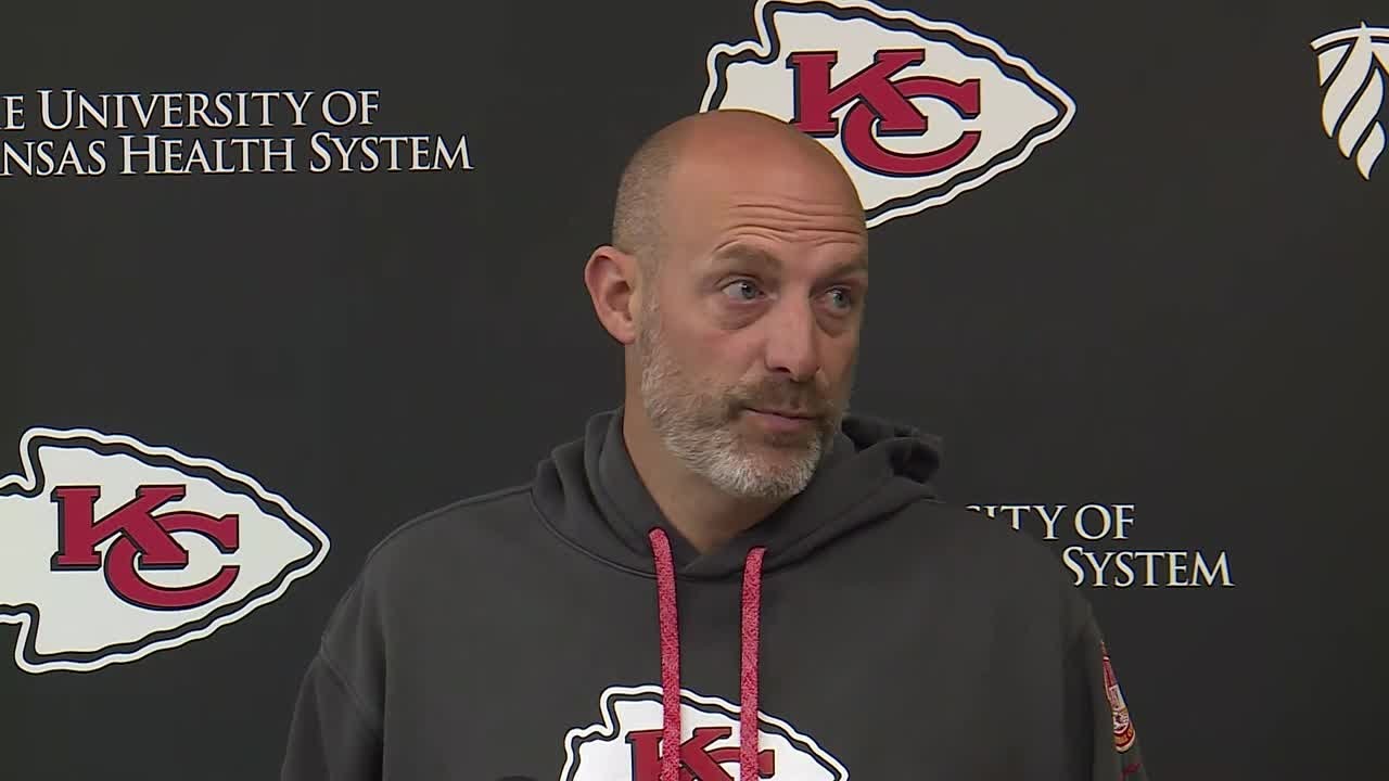 Offensive coordinator Matt Nagy talks preparing for games ahead of ...