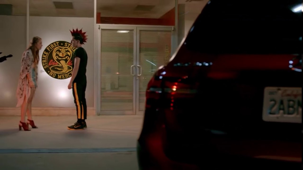 Cobra Kai - Moon Breaks up with Hawk (s2 ep5) - YouTube
