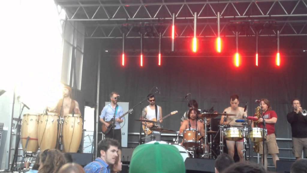 Five Alarm Funk "Hot Damn" Live Red Truck Parking Lot Vancouver 2015-06 ...