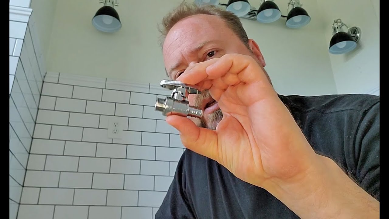 Shut Off Valve Replacement - PEX - YouTube