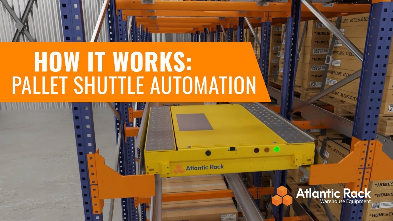 HOW IT WORKS: Pallet Shuttle - YouTube