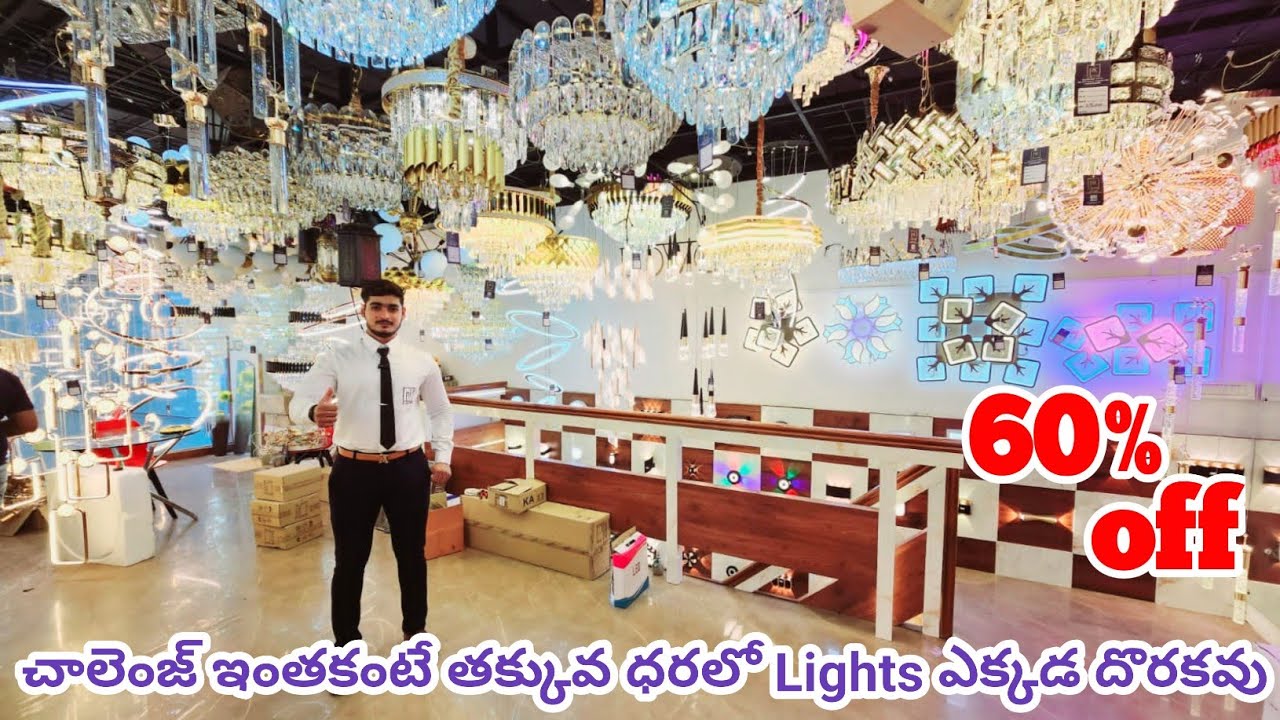 Single Item కొన్న కొరియర్ & 60% డిస్కౌంట్ లో బ్రాండెడ్ Lights|Ceiling ...