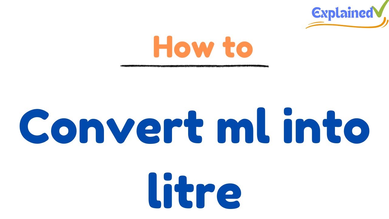 How To Convert Ml Into Litre YouTube how-to-convert-ml-into-litre-youtube