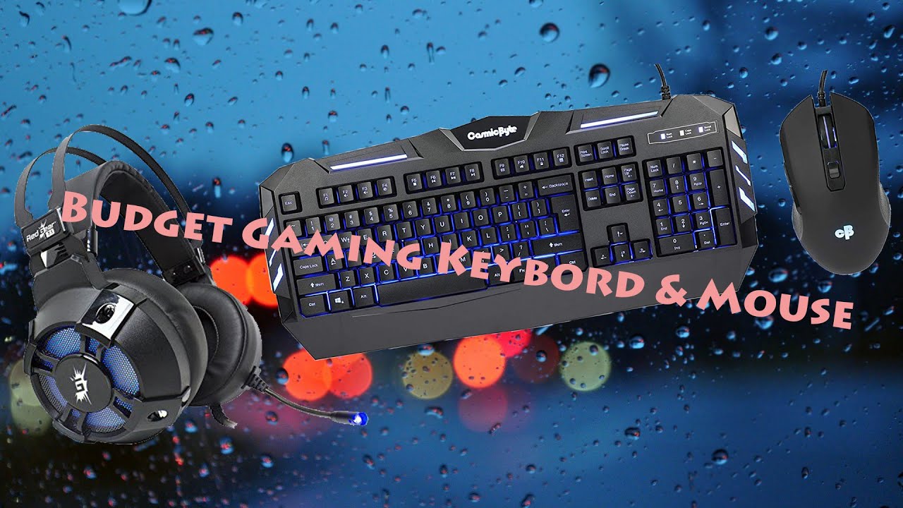 Redgear Cosmo 7.1 Headphones & Cosmic Byte Keyboard and Mouse Combo ...