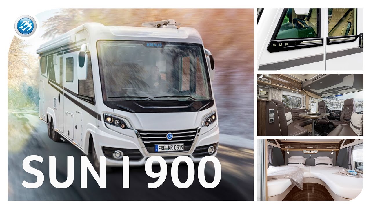 SUN I 900 2019 - KNAUS Royalty with New Design - YouTube