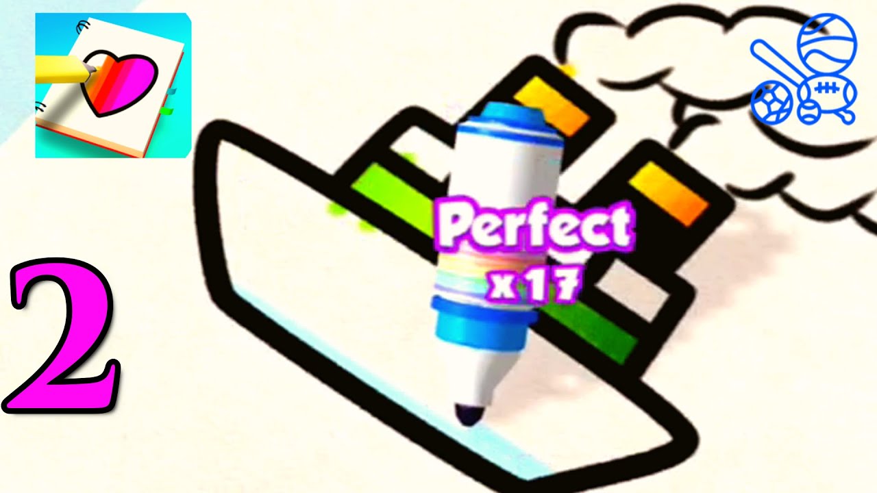Color Me Happy! Game - Color Me Happy! Gameplay Walkthrough #2 (Android ...
