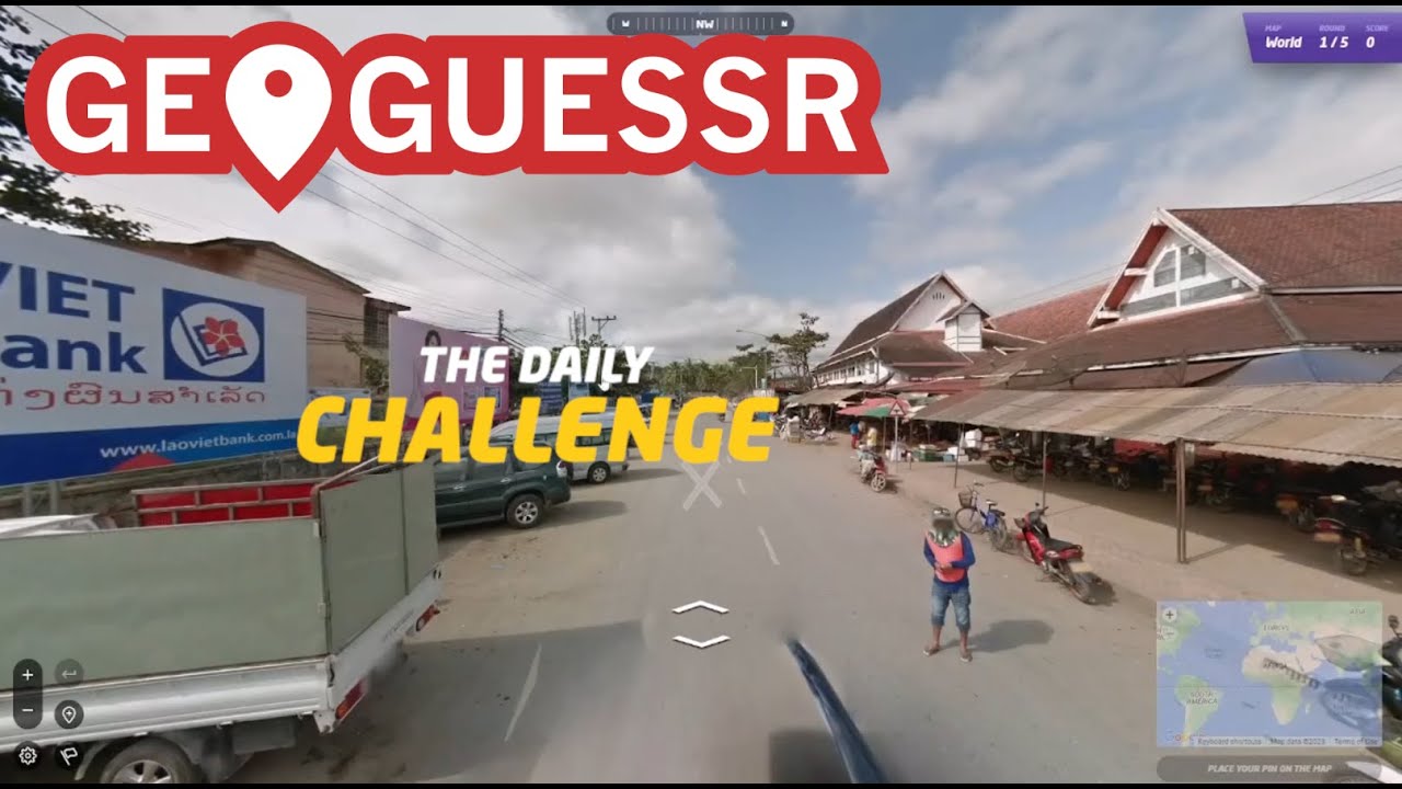 GeoGuessr Daily Challenge 20th April - 2 perfect scores - YouTube