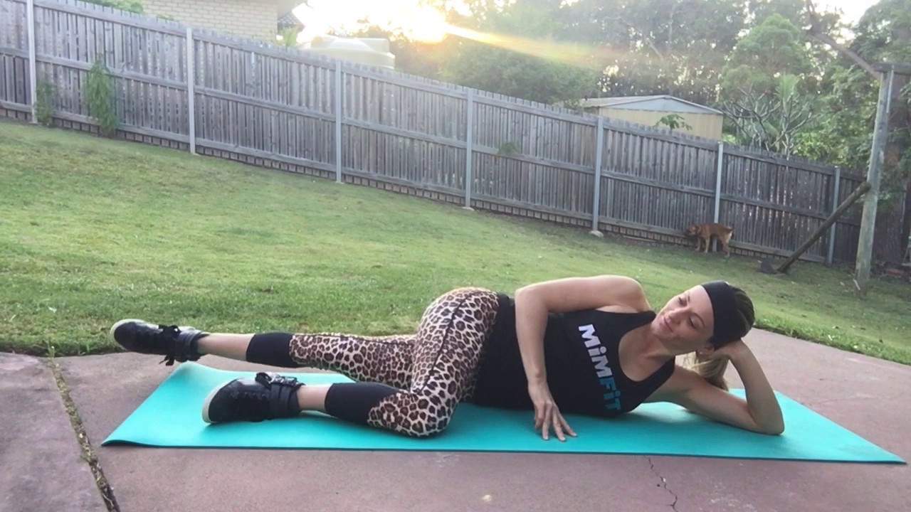 inner thigh circle back right - YouTube