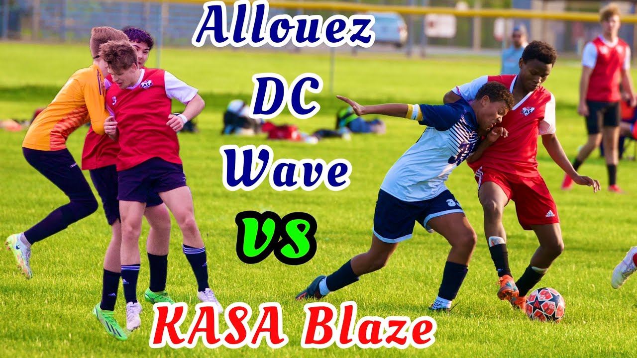 U17 Boys Soccer KASA Blaze vs Allouez DC Wave at Sunset Park East ...