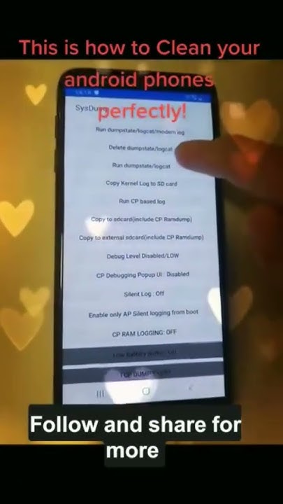 clean your android phone hidden storage - YouTube