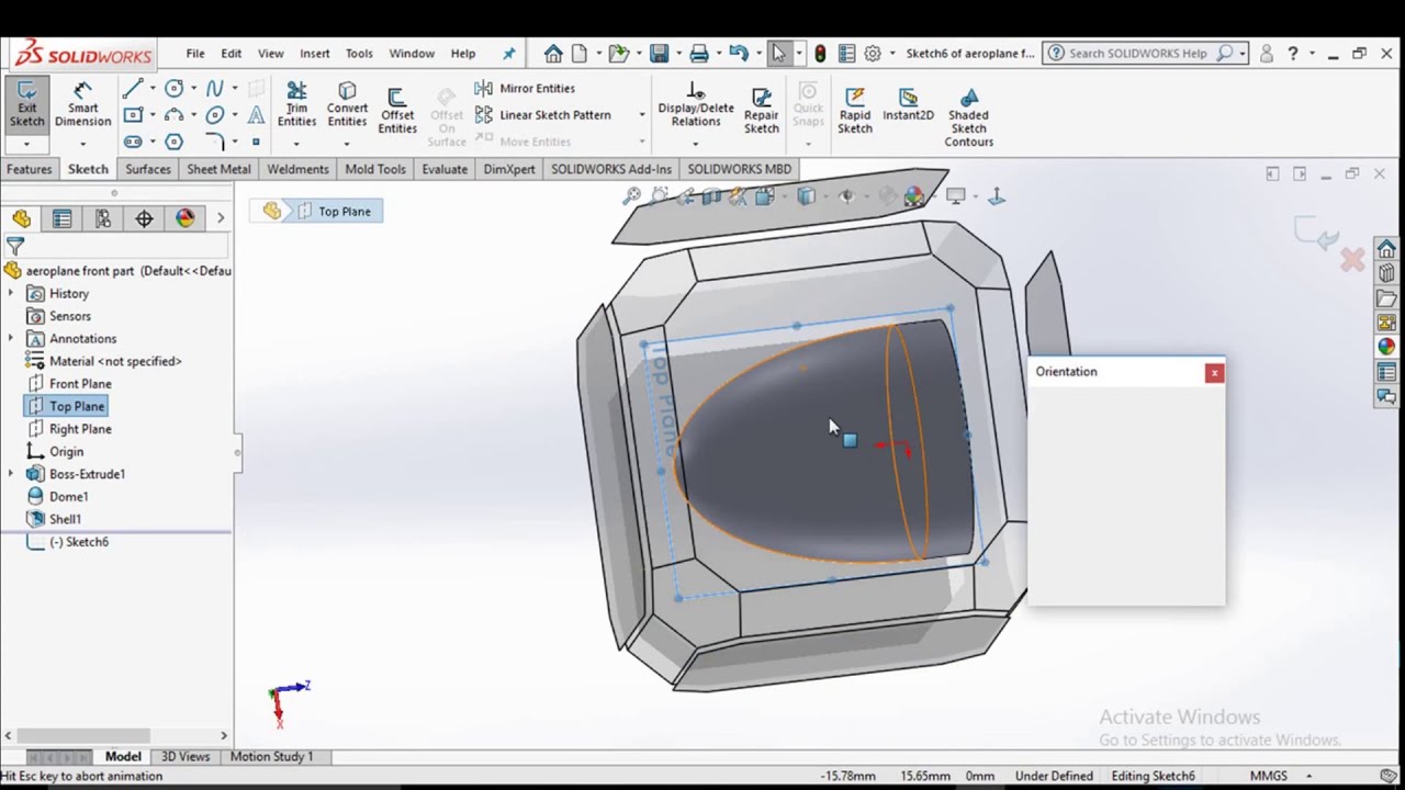 Dome Feature In Solidworks Solidworks Dome Command Best Dome dome-feature-in-solidworks-solidworks-dome-command-best-dome