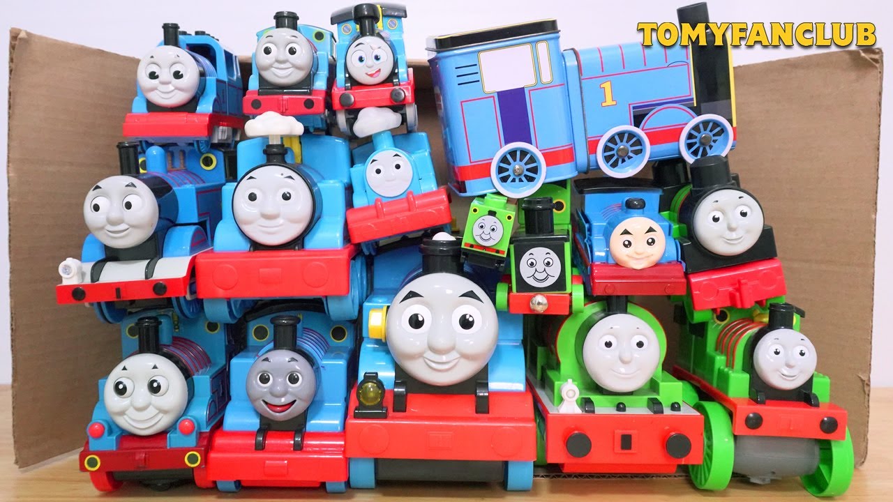 Thomas & Friends toys maintenance factory TOMY FANCLUB - YouTube