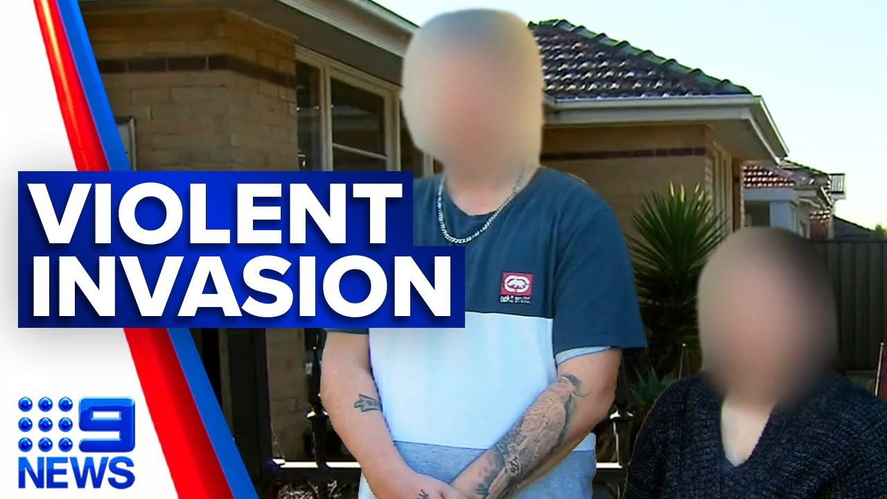 Woman terrorised in violent home invasion | 9 News Australia - YouTube