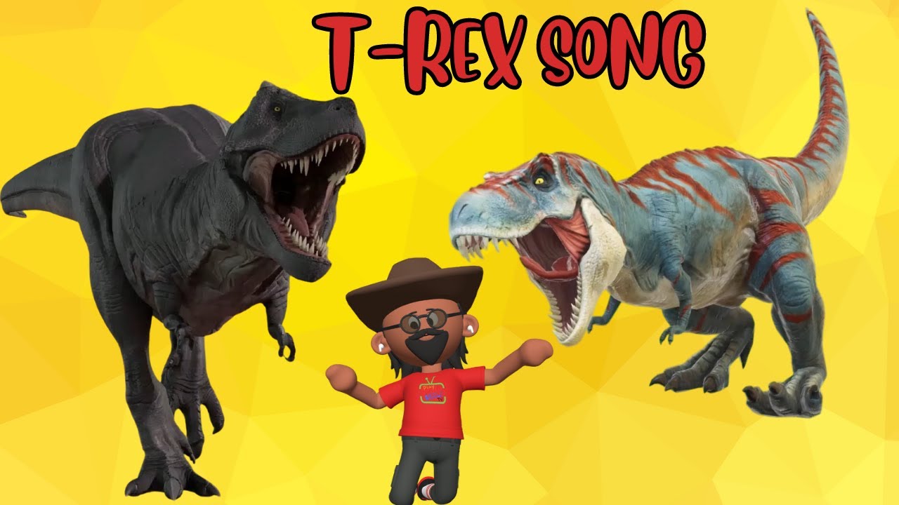 The T-REX Song | Tyrannosaurus-Rex | Dinosaur Song for Kids | Nursery ...