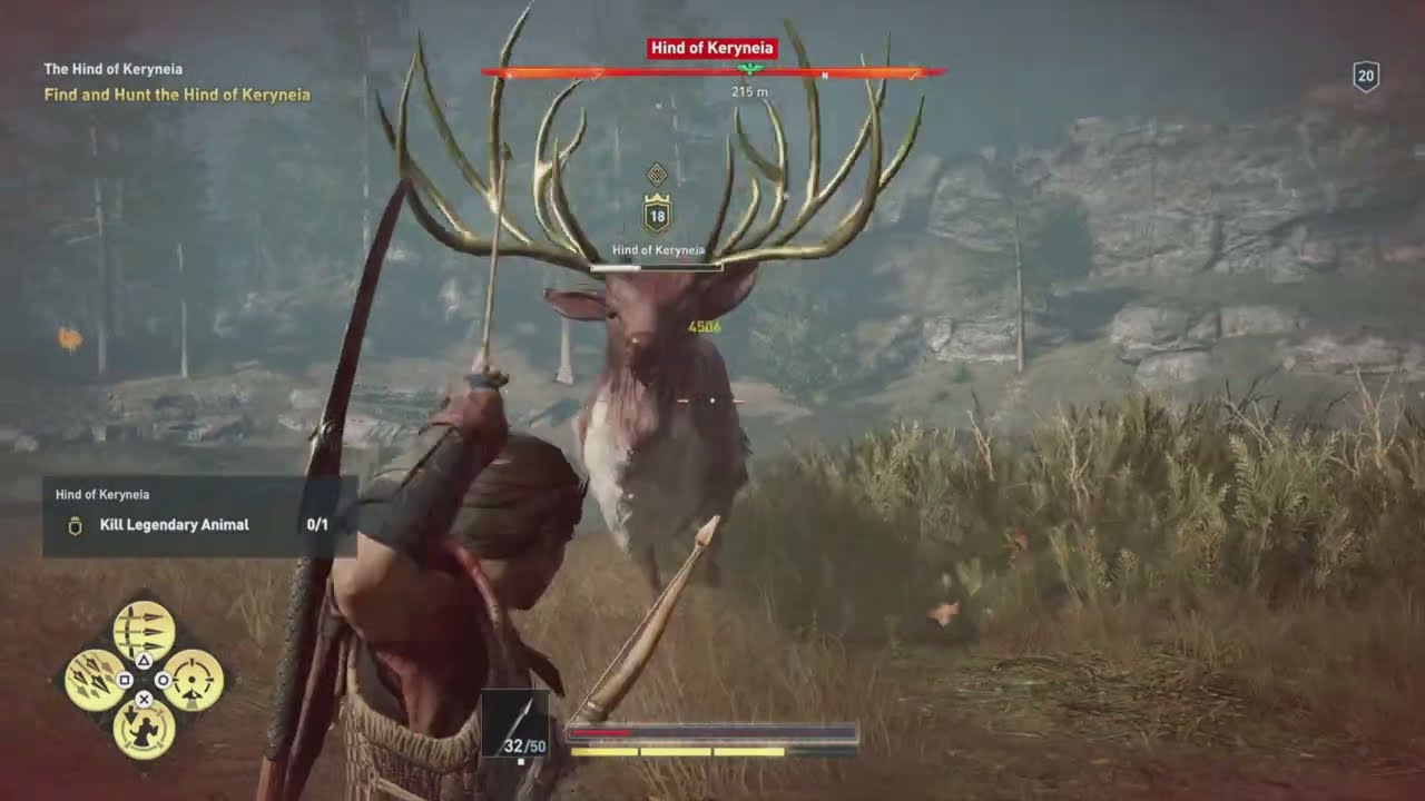 Assassin's Creed Odyssey - Legendary Animal, The Hind of Keryneia ...